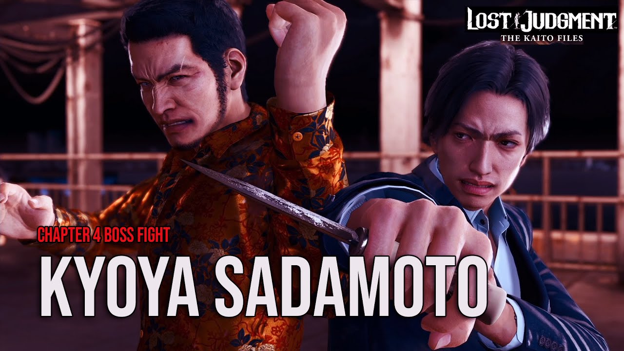[Lost Judgment - The Kaito Files] Boss Fight: Kyoya Sadamoto - YouTube