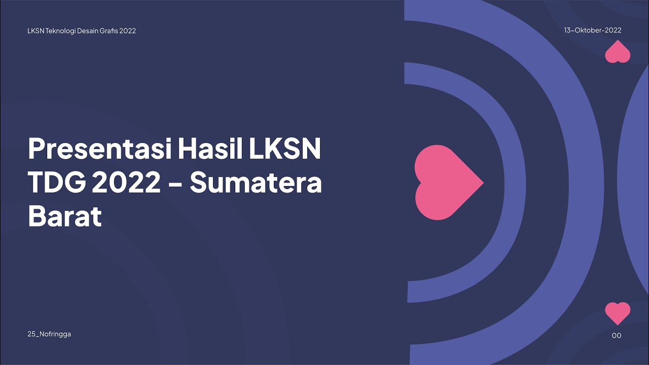 Presentasi Hasil LKSN TDG 2022 - Sumatera Barat - YouTube