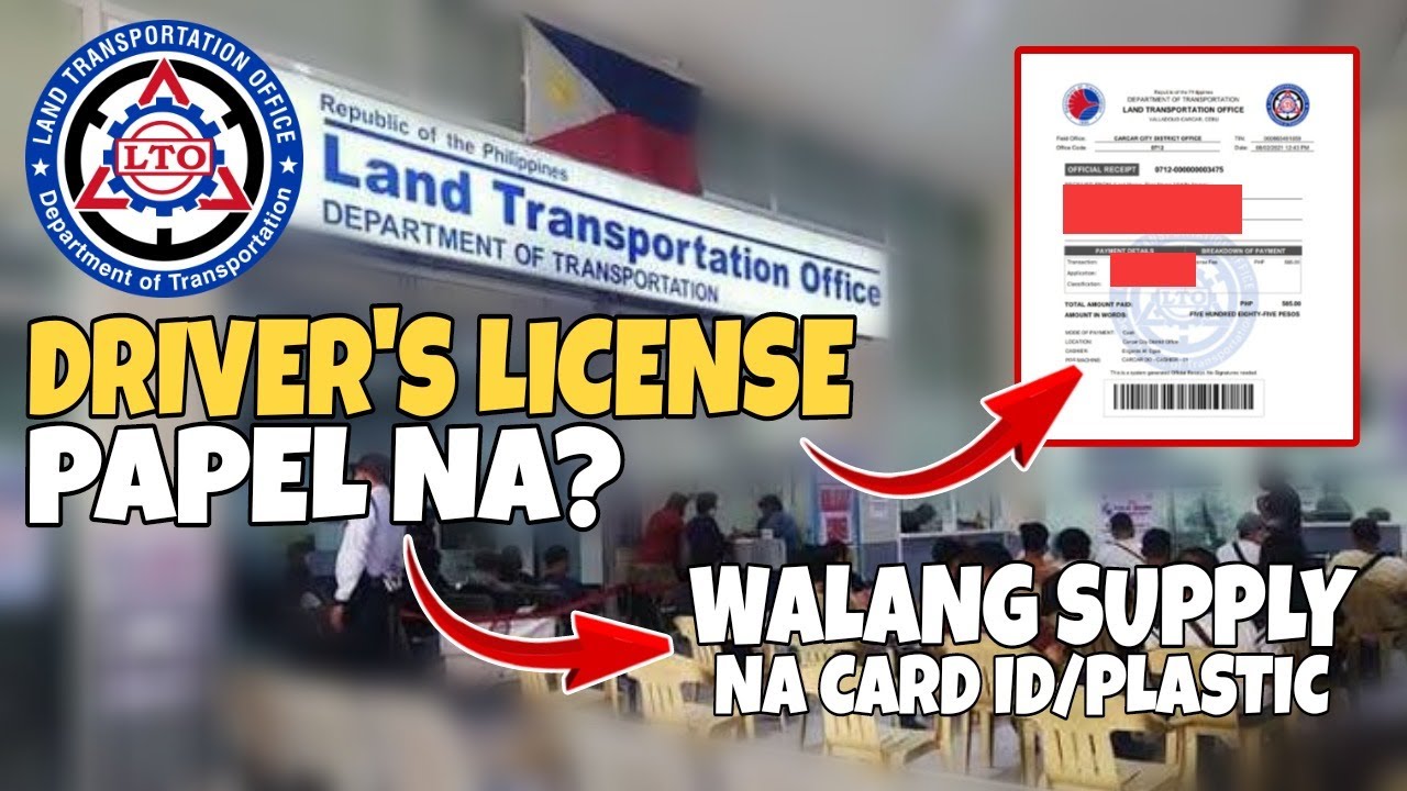 Extended na ang VALIDITY ng DRIVERS LICENSE | TDC at PDC | Periodic ...