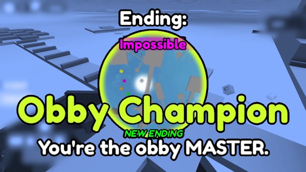 "Obby Champion" Badge | easiest game ever! - YouTube