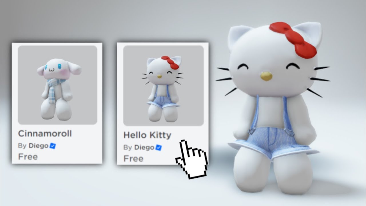 I MADE FREE SANRIO AVATAR BUNDLES ON ROBLOX 😳 (2023) - YouTube
