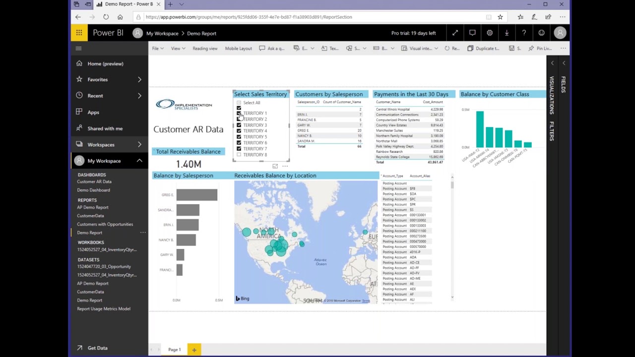 Introduction to Microsoft's Power BI I Implementation Specialists - YouTube