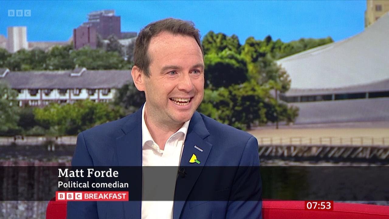 Matt Forde (Political Comedian) Chats About His Cancer Diagnosis On BBC ...