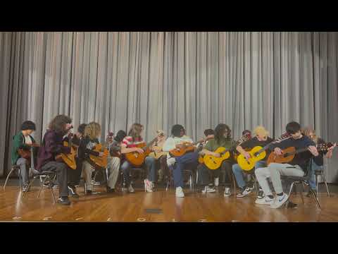 Landscape - David Adele performed by HFAA Advanced Guitar