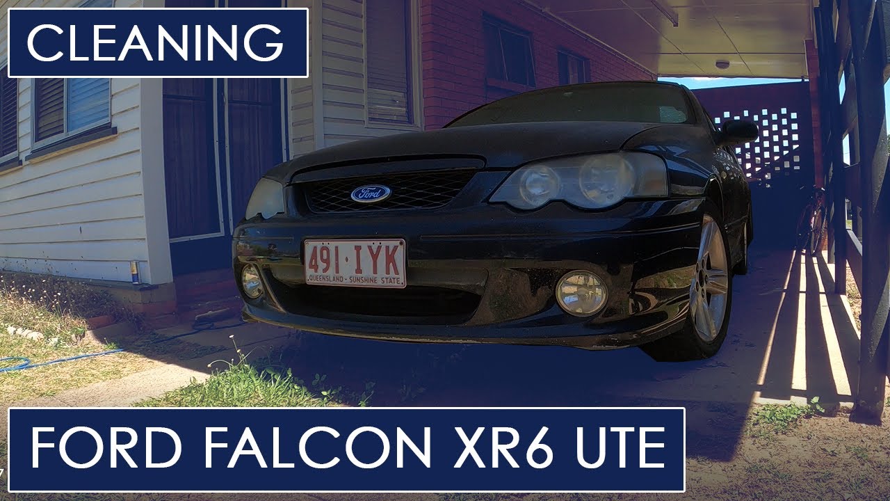 Cleaning Ford Falcon XR6 Ute | Timelapse - YouTube