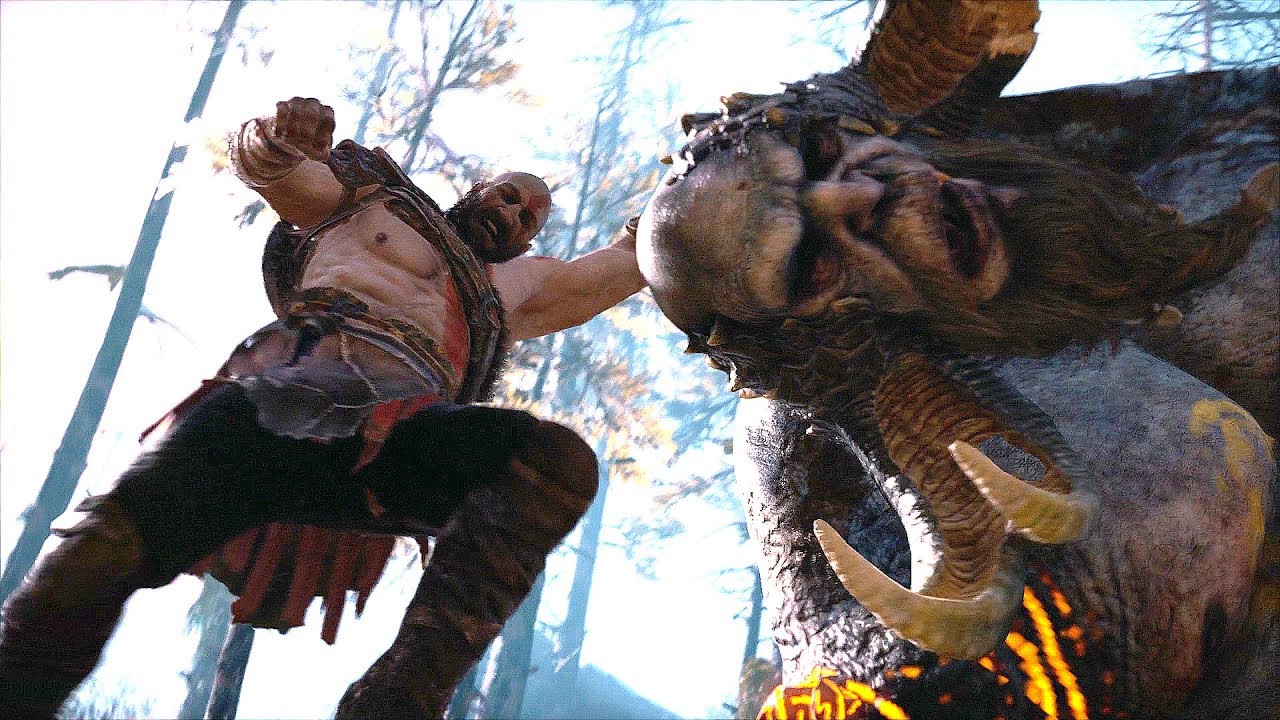 God of War 4 2018 Walkthrough Part 2 Kratos is Back! PS4 PRO - YouTube