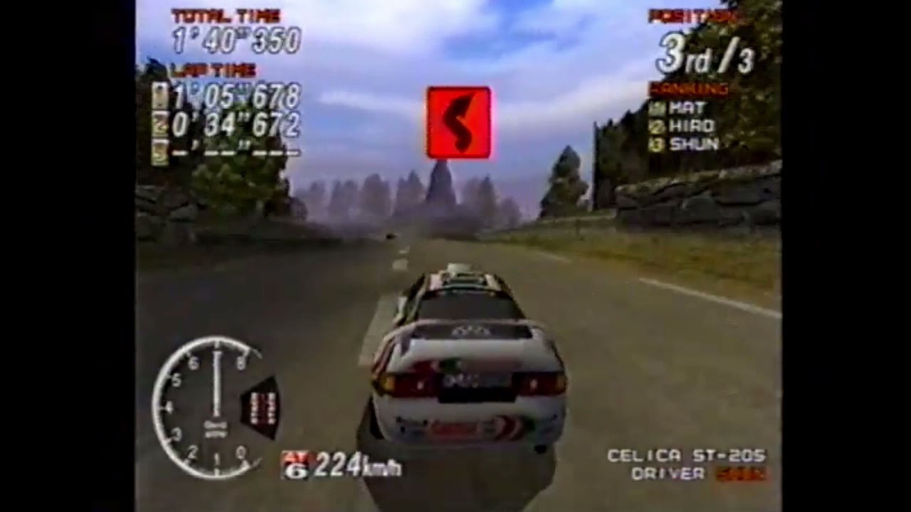 Sega Rally 2 (Dreamcast) Online Gameplay from 1999? - YouTube