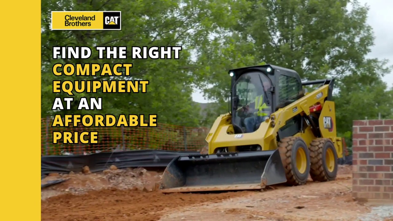 Compact Construction Equipment - Cleveland Brothers CAT - YouTube