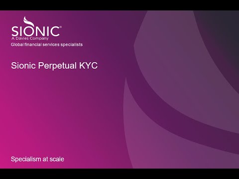 Sionic Perpetual KYC Webinar - YouTube