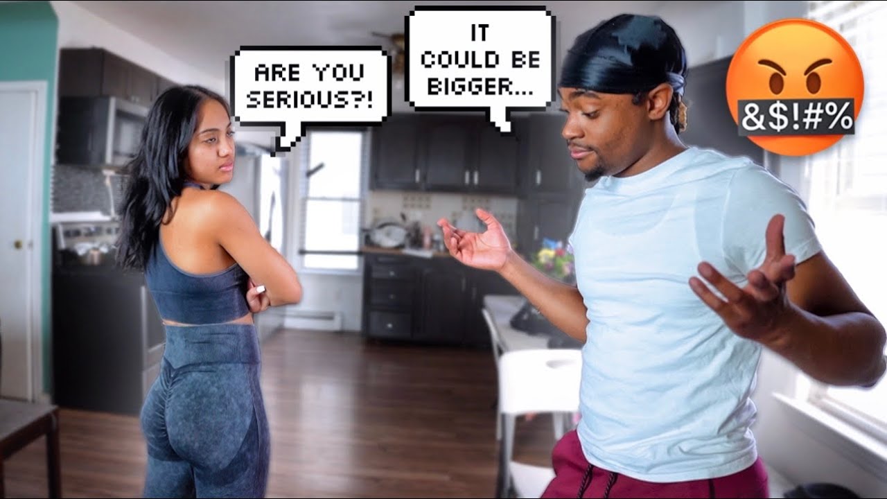 Telling My Girlfriend She Needs A BBL To See Her Reaction *crazy ending ...