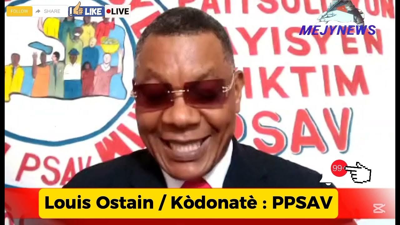 Louis Ostain pa mete dlo nan bouch li, pou'l voye gwo Masaj bay CPT a, ak PM Alix Didier Fils ...