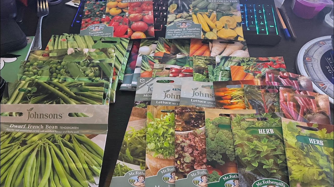 Seeds For Days!!! - Homebase Seed Sale Haul. - YouTube
