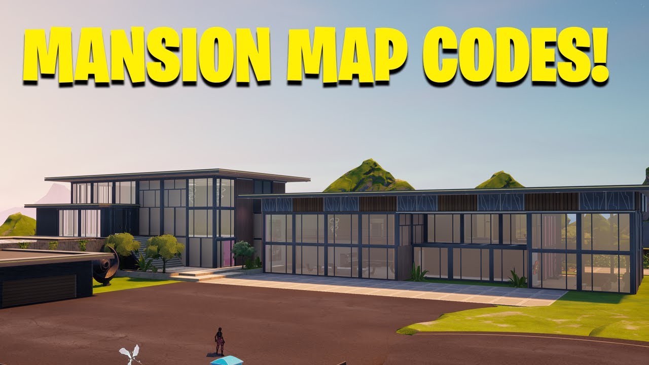 Brand New Mega Mansion Roleplay Map Code!!! *9332-3396-3481* - YouTube