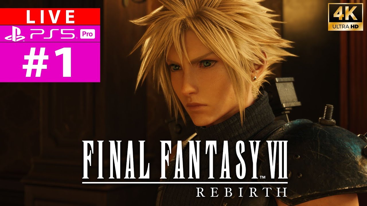 [LIVE] PS5 PRO l FINAL FANTASY VII: REBIRTH - สเปคไม่ใช่สัตว์ร้าย แต่ ...