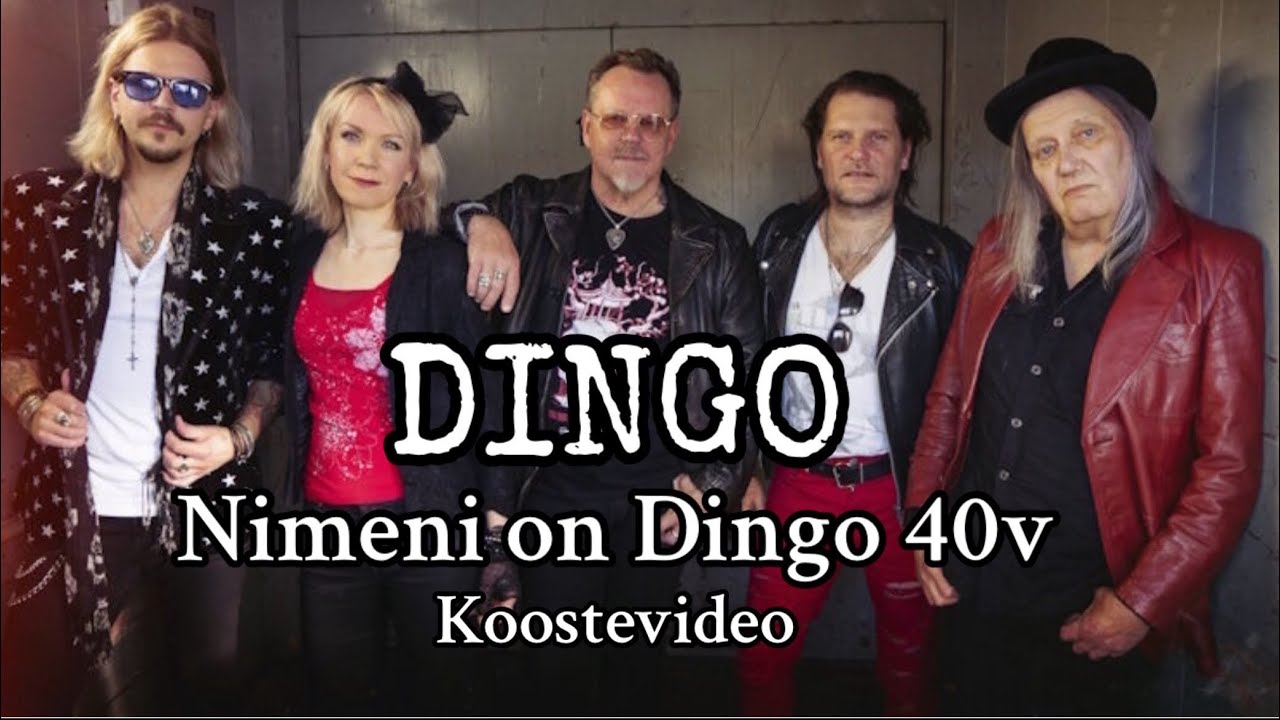 Dingo Live @ Wanaja Festival Hämeenlinna 2024. #Dingo40 Nimeni on Dingo 4K Koostevideo. - YouTube