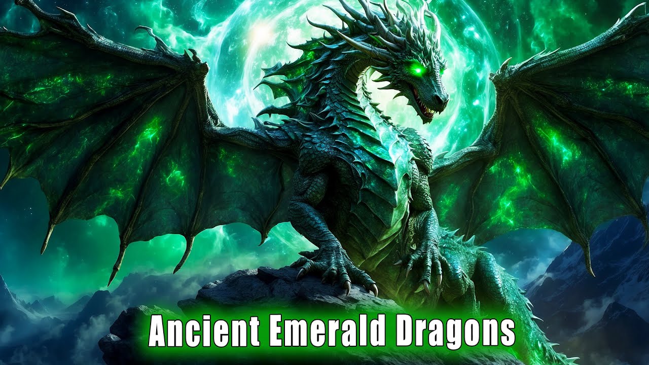 Emerald Dragons 🕉 Wise and Ancient 🕉 In the Celestial Realms 🕉 Awoke ...