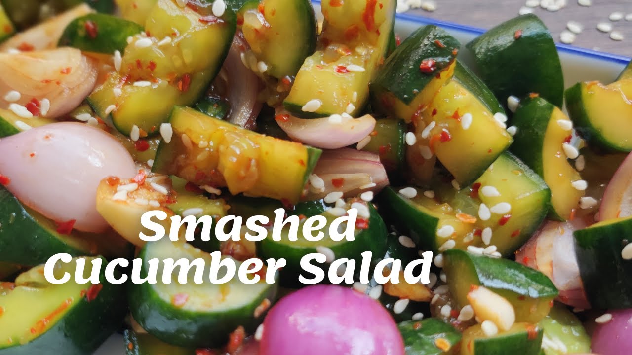 Smashed Cucumber Salad | Pai Huang Gua | Salad Timun Cina - YouTube