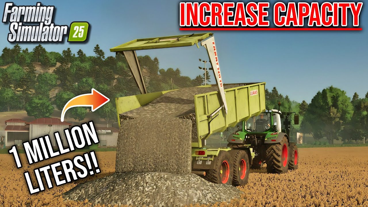 FS25 Tutorial - Increase Capacities | Farming Simulator 25 - YouTube