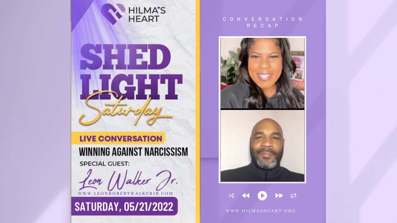 Winning Against Narcissism: SHED Light Saturday Conversation with Leon ...
