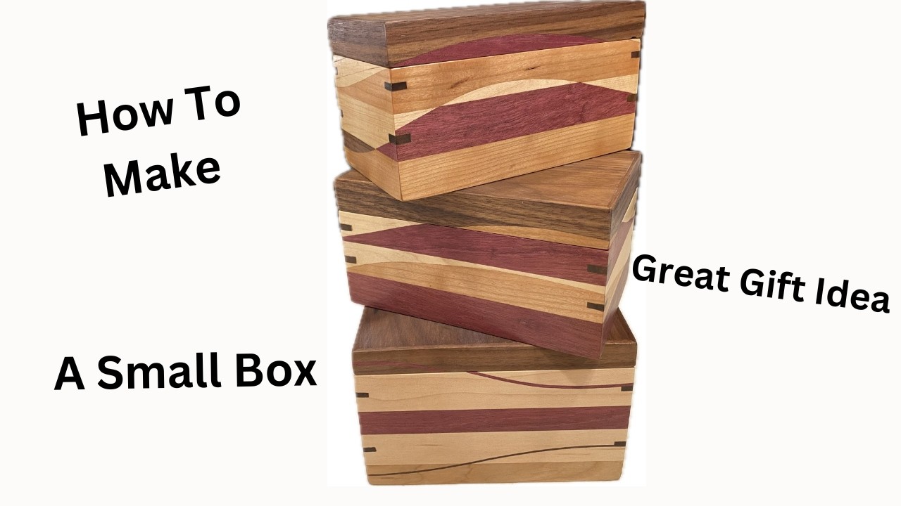 How to Make a Small Box - YouTube
