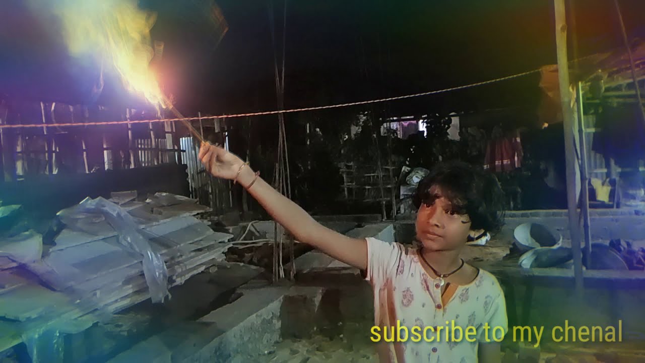 Diwali jarabati jhara jhara a small village Girl .. ll - YouTube