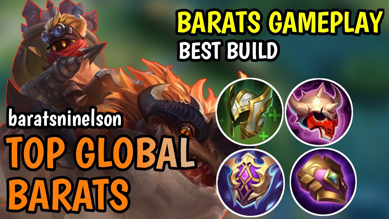 BARATS BEST BUILD | BARATS FULL GAMEPLAY BY TOP GLOBAL BARATS ...