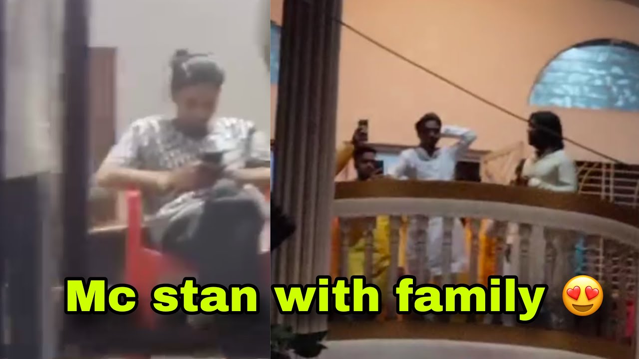Mc stan with his family 😍 - YouTube