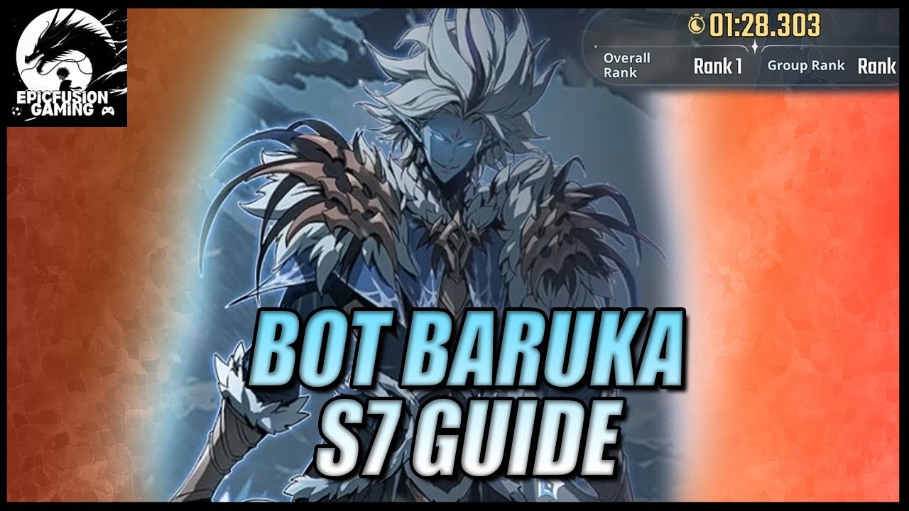 RANK 1! BARUKA BATTLEFIELD OF TIME GUIDE! SEASON 7 (SOLO LEVELING ARISE ...