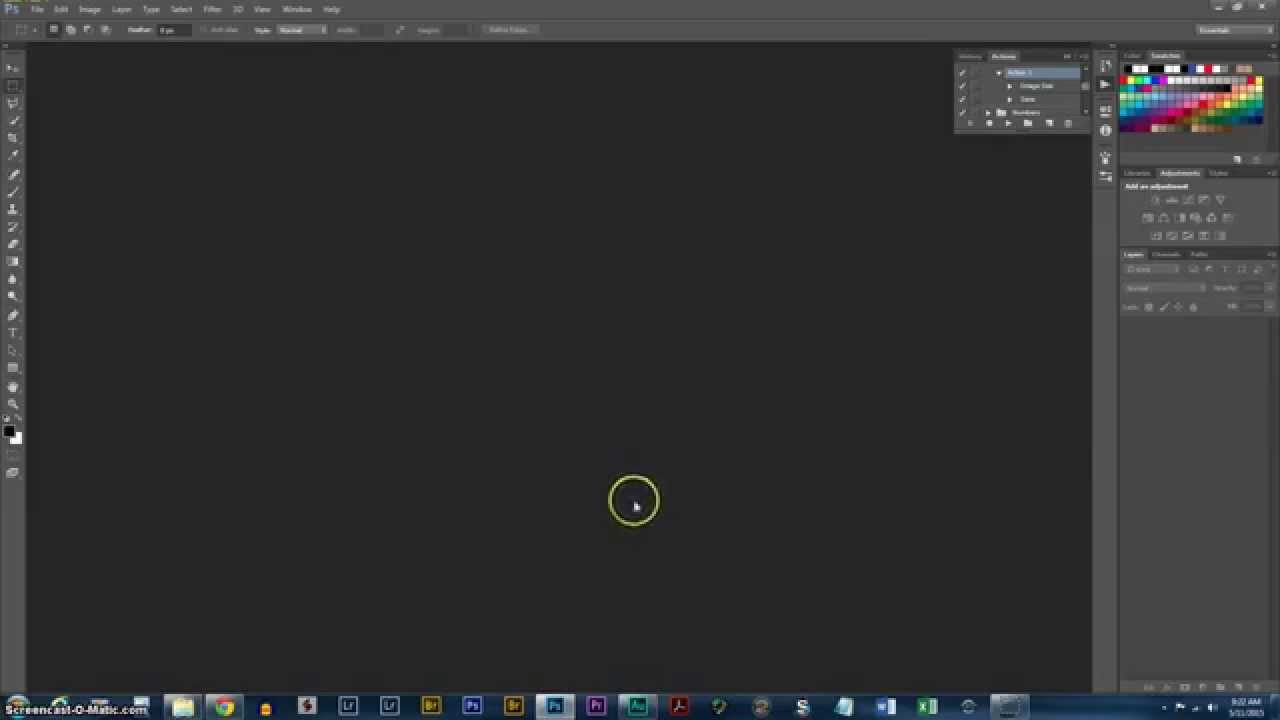 How To: Combine Action & Batch in Photoshop - YouTube