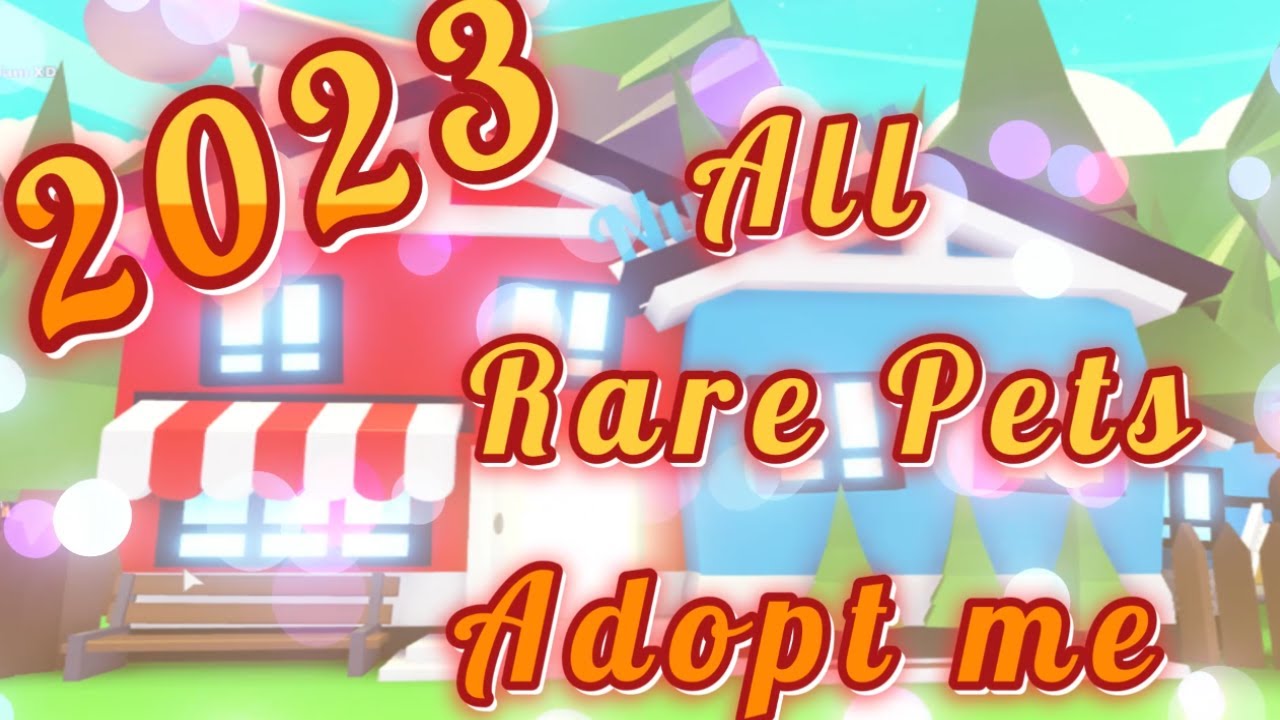 2023 All Rare Pets Neon & Mega Neon in Adopt me - YouTube