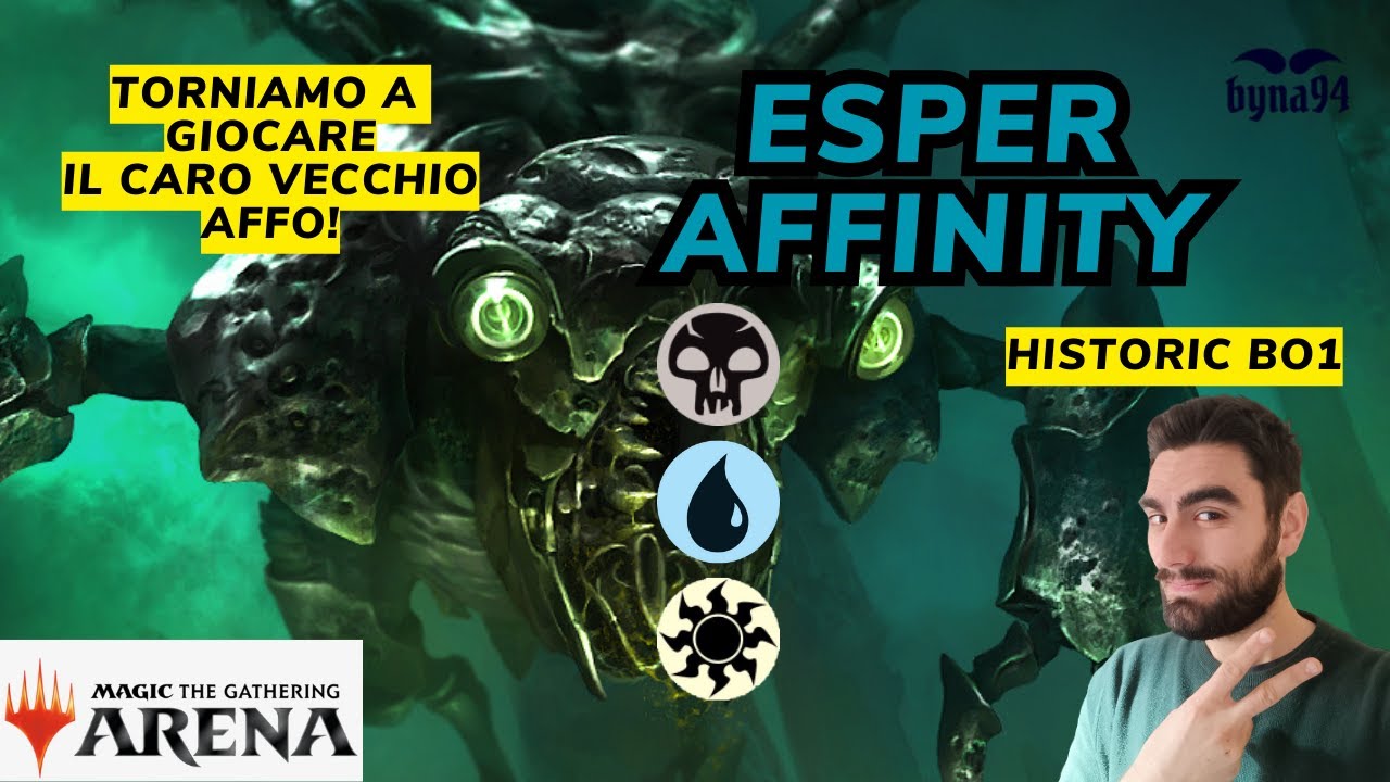 ESPER AFFINITY Historic Bo1 #mtgarena #mtgita #mtg - YouTube