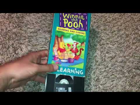 My Winnie The Pooh Learning VHS Collection (Redo) - YouTube