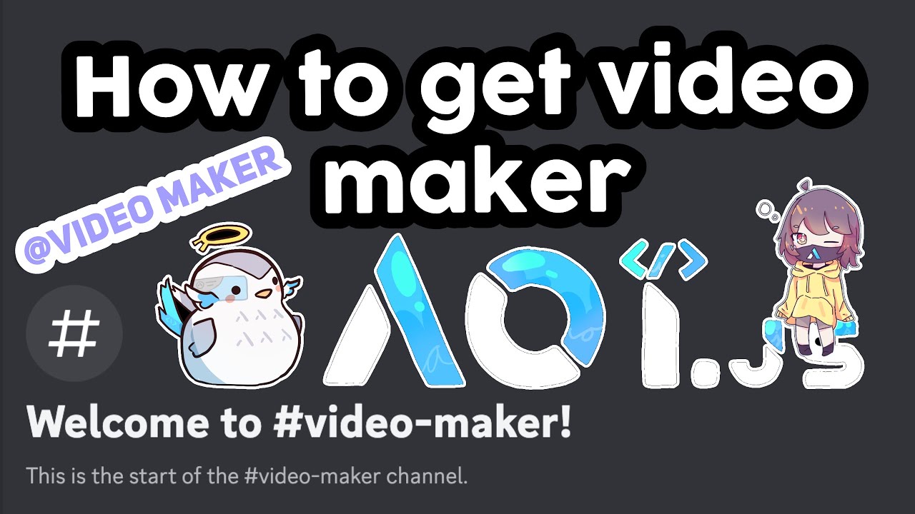 How 2 get the Video Maker role - Akarui Discord Server - YouTube