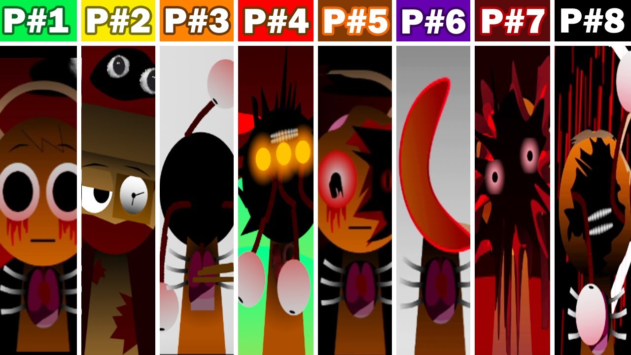 Phase 1 VS Phase 2 VS Phase 3 VS Phase 4 VS Phase 5 VS Phase 6 VS Phase ...