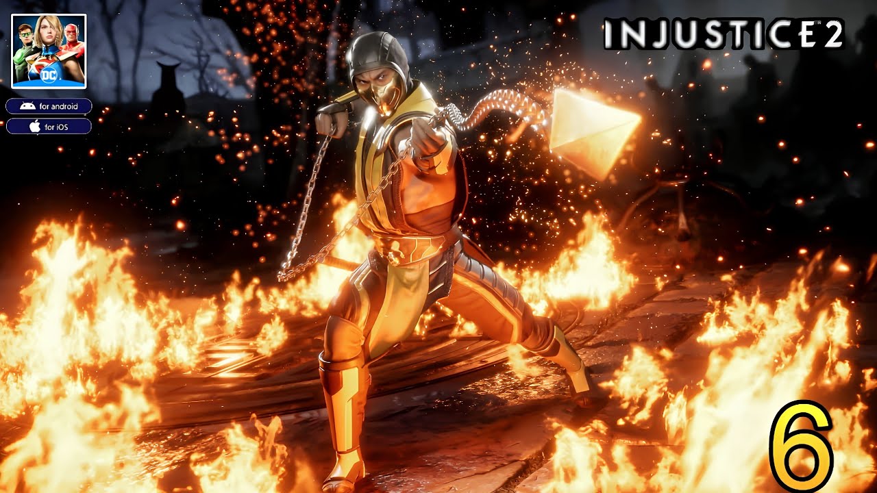 The SCORPION Injustice 2 Gameplay Walkthrough Part 6 (iOS, Android ...