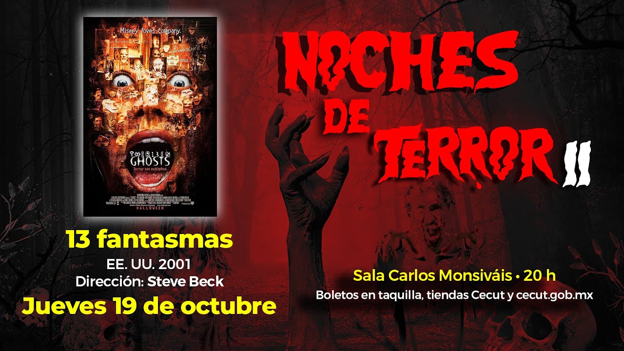 𝗡𝗼𝗰𝗵𝗲𝘀 𝗱𝗲 𝗧𝗲𝗿𝗿𝗼𝗿 𝗜𝗜: 𝟭𝟯 𝗙𝗮𝗻𝘁𝗮𝘀𝗺𝗮𝘀 / 19 de octubre, 2023 - YouTube