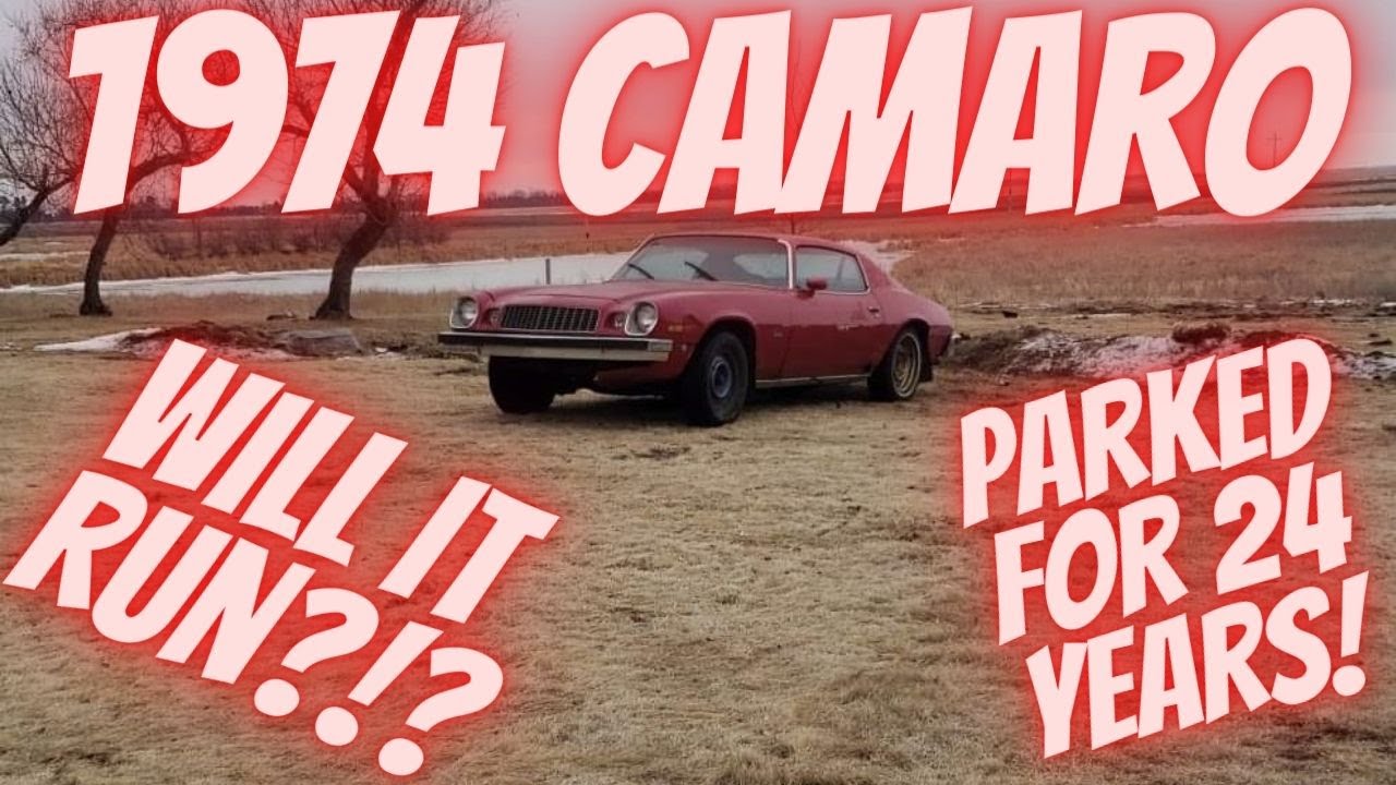 1974 Chevy Camaro Abandoned for 24 Years! Rust Bucket Facebook ...