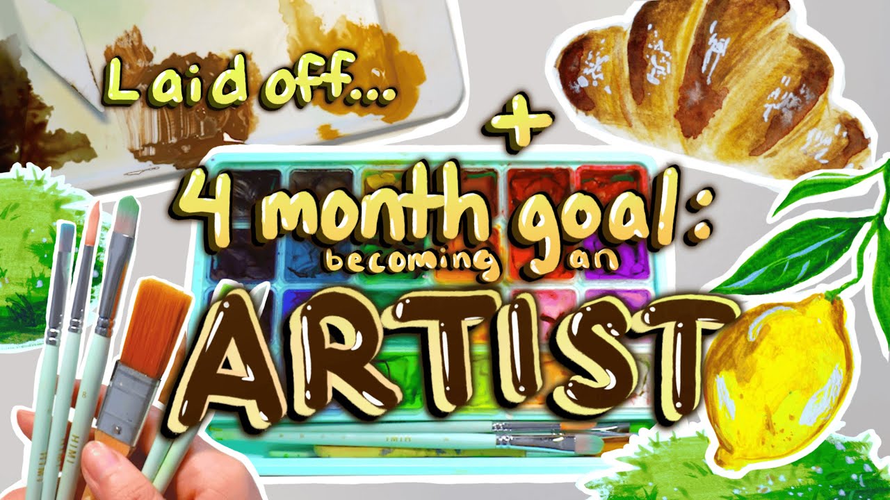 I Got Laid Off… Let’s See if I Can Make Art My New Job 🎨 | Gouache ...