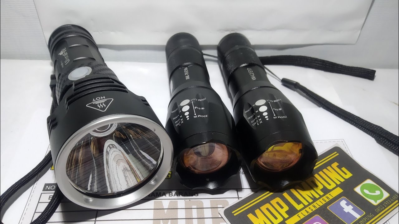 SENTER LED USB Rechargeable XLM- L2 25W 1000 Lumens - YouTube