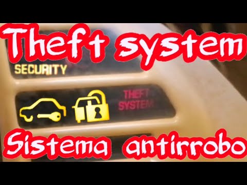 Como programar el theft system sistema antirrobo arranca y se apaga ...