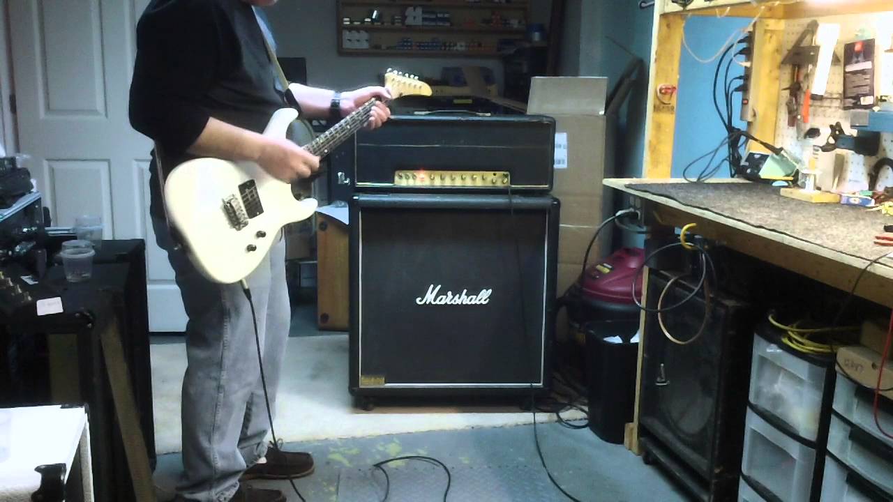 FJA modded Marshall Super Lead FG Jose Mod 3 - YouTube