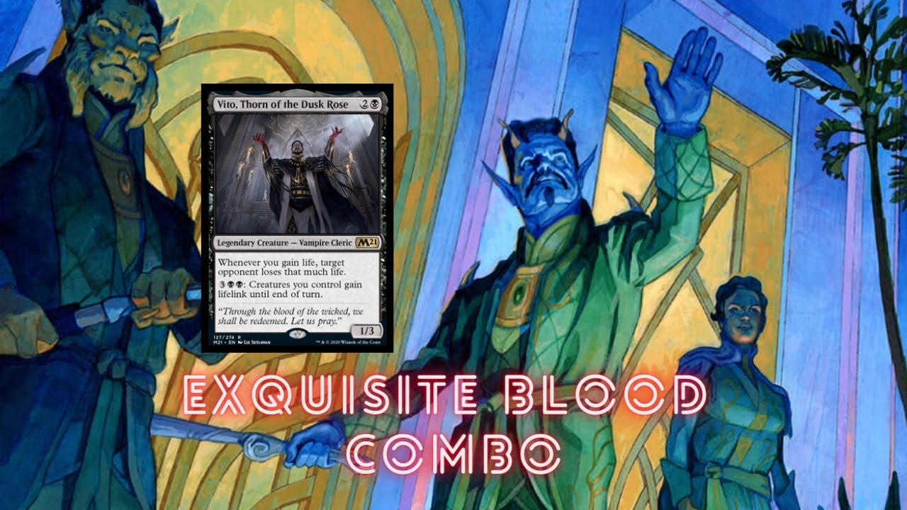 MTGA HISTORIC ｜GOLGARI EXQUISITE BLOOD COMBO - YouTube
