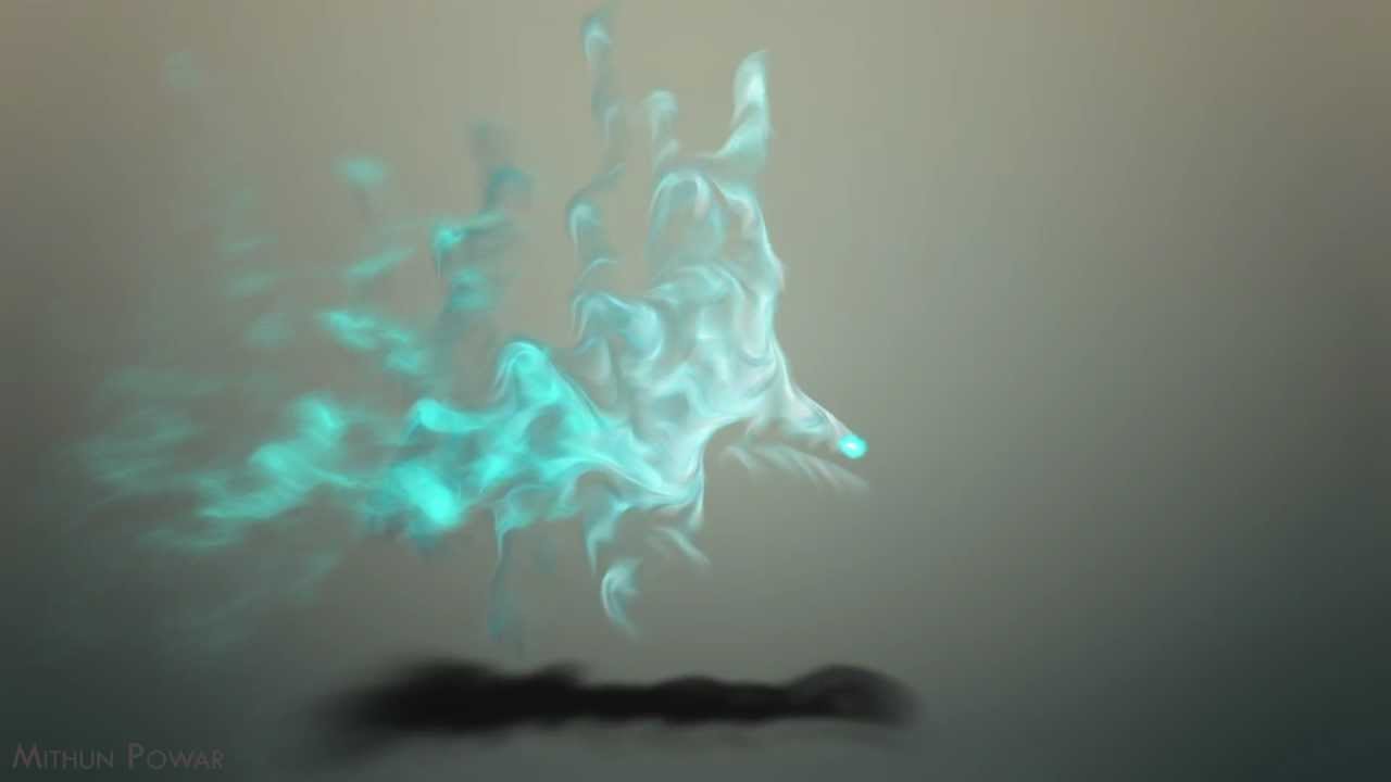Dancing Particles - Icy Smoke - YouTube