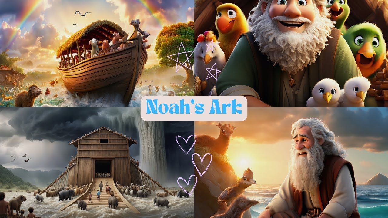 The Story of Noah and the Great Ark | Biblical Tale for Children - YouTube