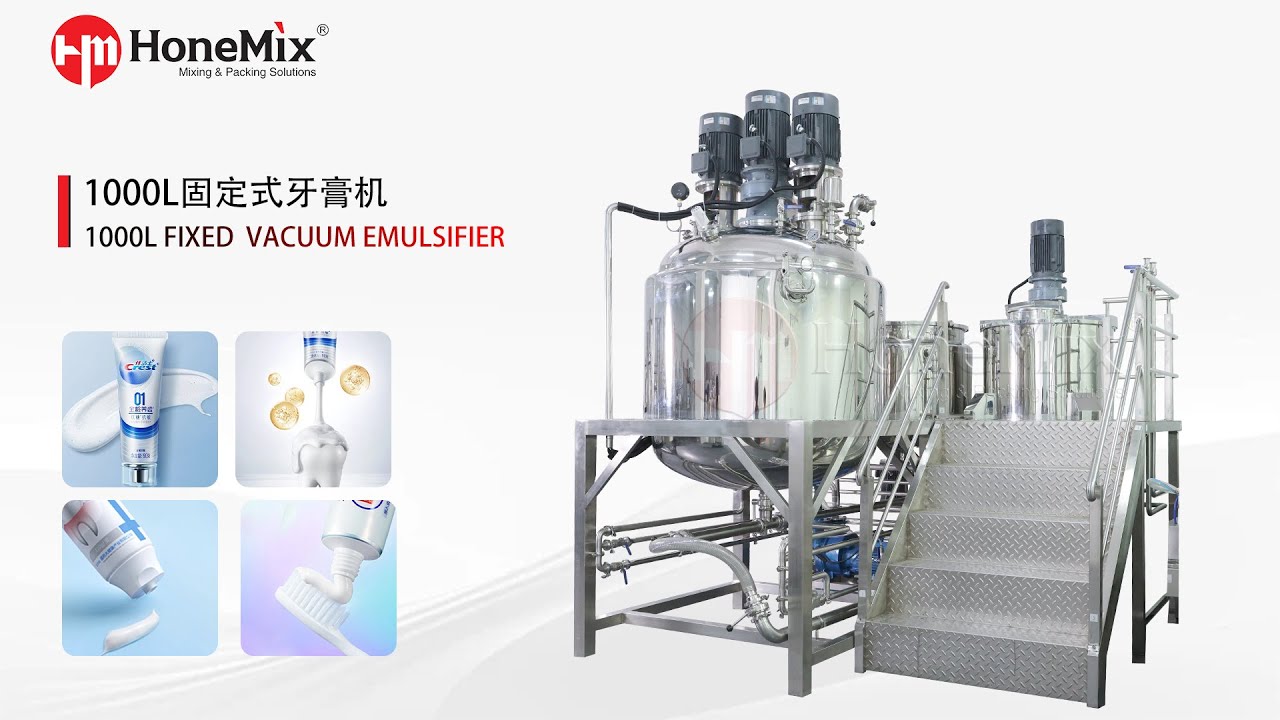 How Toothpaste is Made? Toothpaste production processing - YouTube