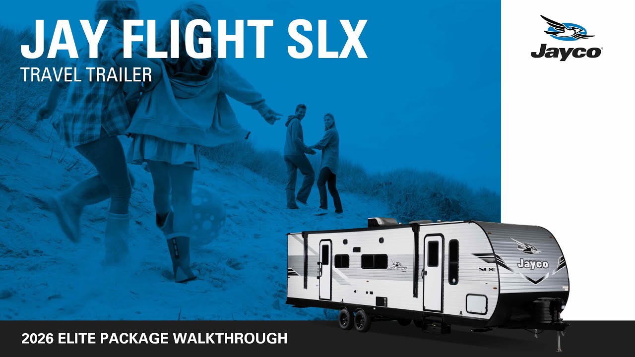 2026 Jay Flight SLX Travel Trailer - Elite Package Walkthrough - Jayco ...