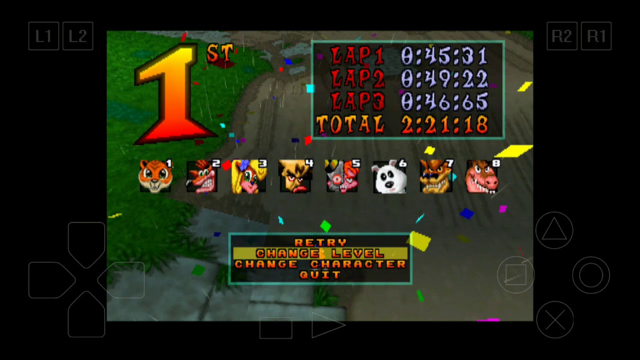 CTR Pura - Crash Team Racing Android Emulator Playstation Gameplay Free ...