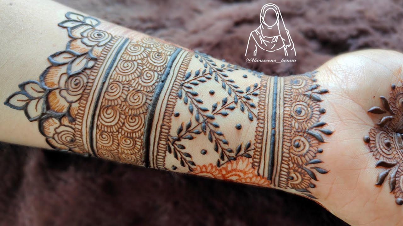 Very Beautiful Henna Mehndi Design for Front Hand | Latest Beautiful ...