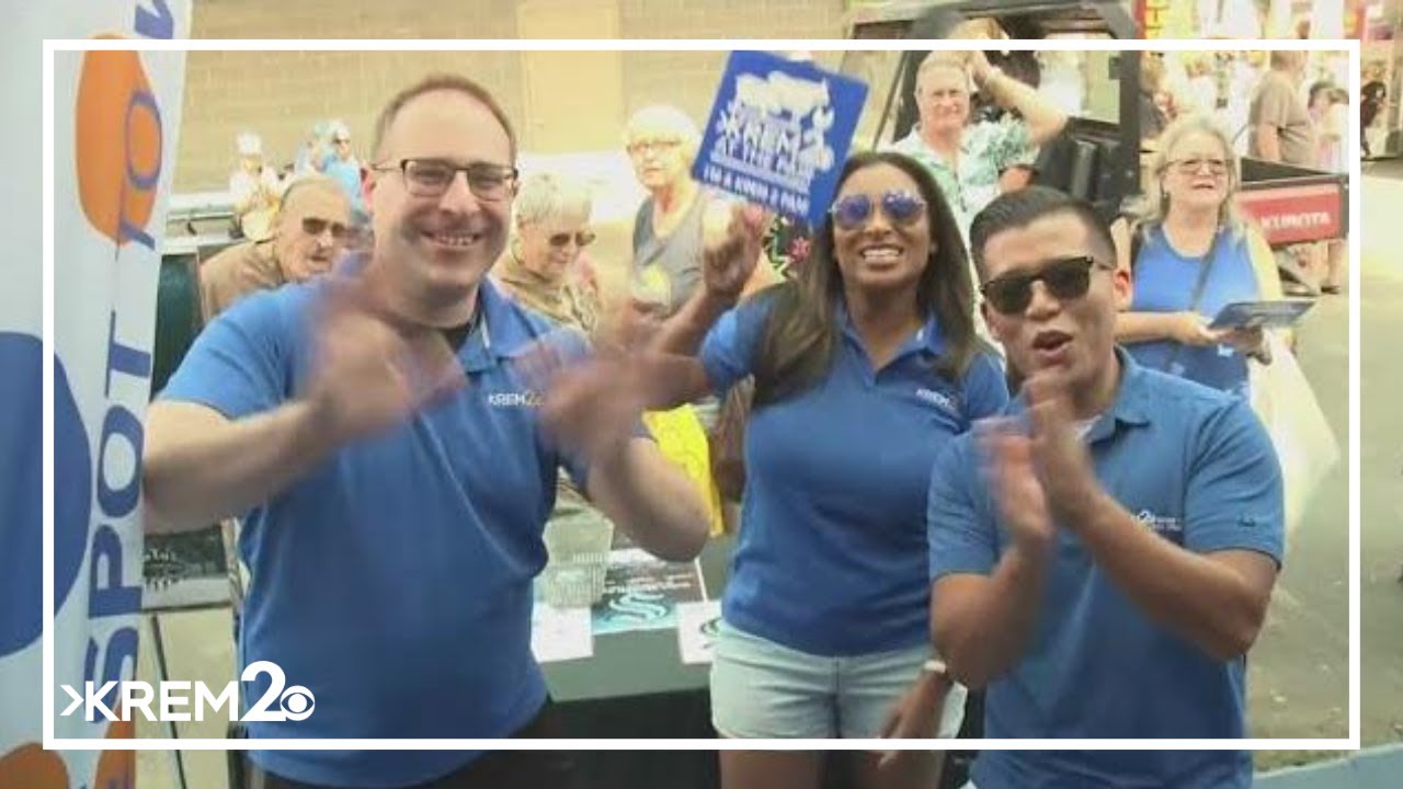 Looking at the KREM 2 booth at the Spokane County Interstate Fair - YouTube