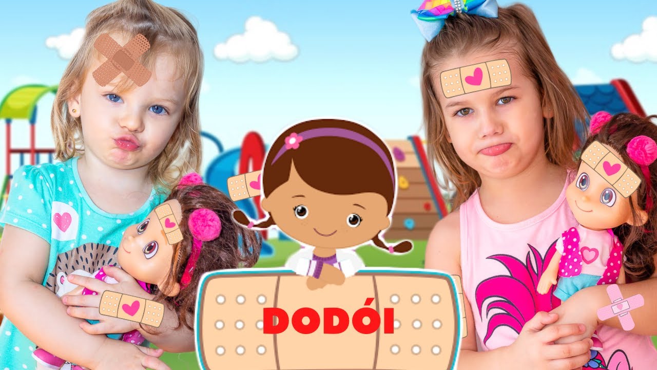 DODÓI BONECOS MARIA CLARA E JP - The Boo Boo Story - YouTube